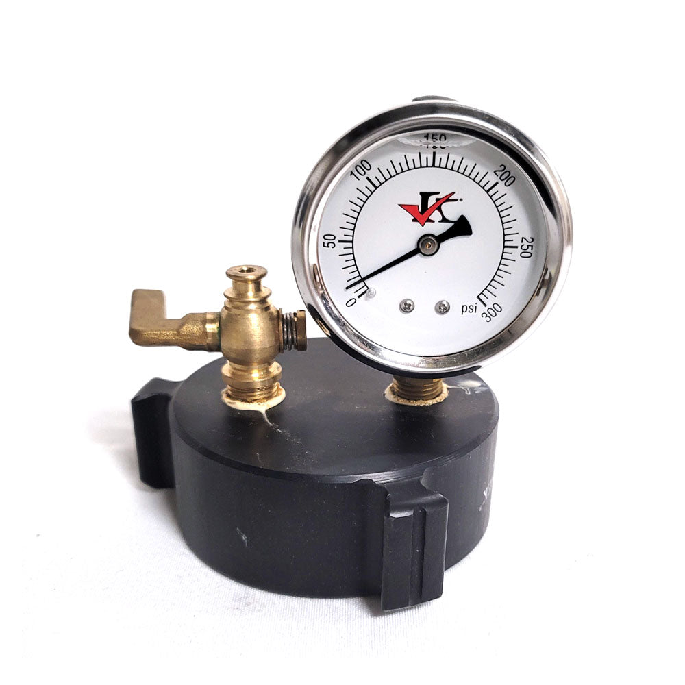 Cap 2.5" Manometer With Release Valve — 911firefighting