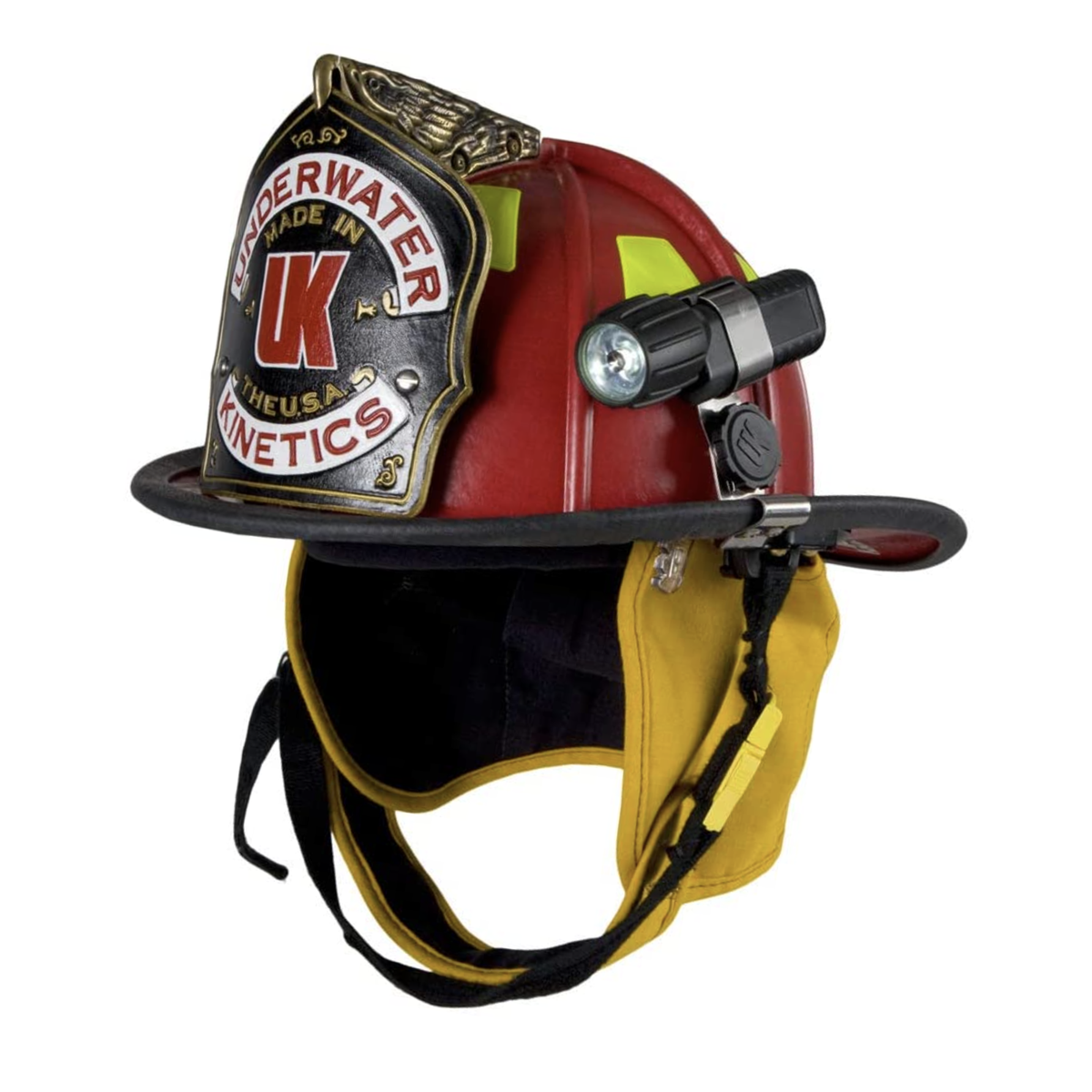 UK Adjustable Stainless Steel Helmet Light Clip 4AA & 3AA — 911firefighting
